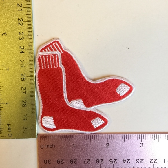 Accessories | Boston Red Sox Patches Iron On Patch Mlb Diy | Poshmark